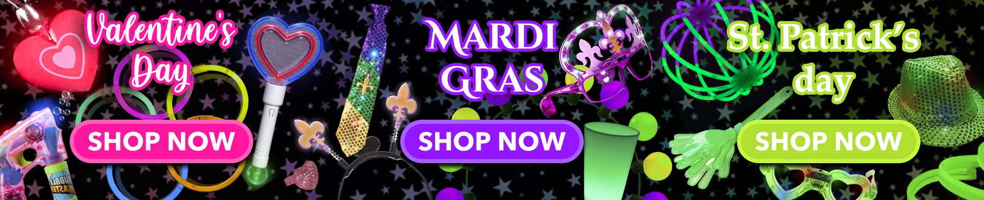 Biggest Supplier Of Glow & LED Products | GlowUniverse.com