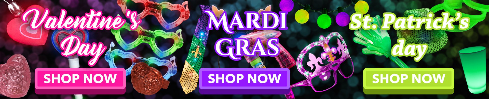Biggest Supplier Of Glow & LED Products | GlowUniverse.com